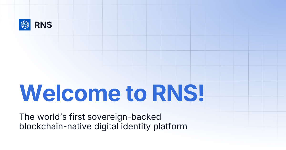 Welcome to RNS! | RNS