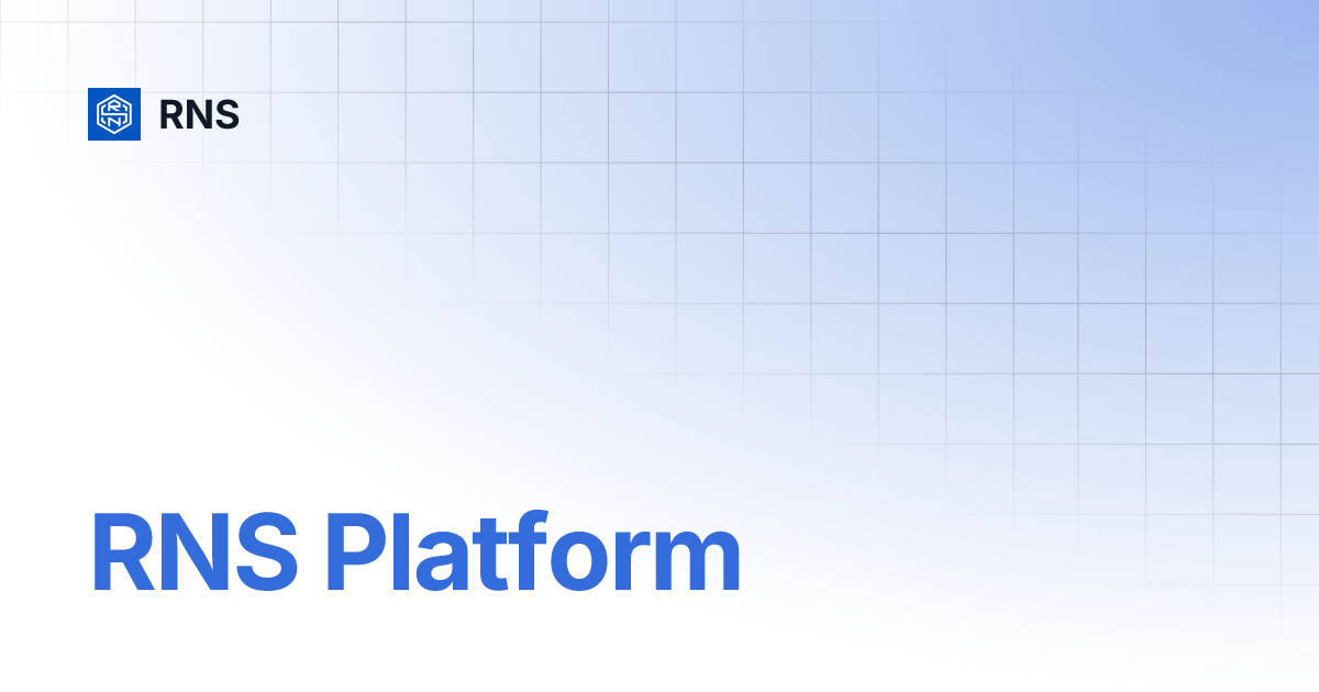 RNS Platform | RNS